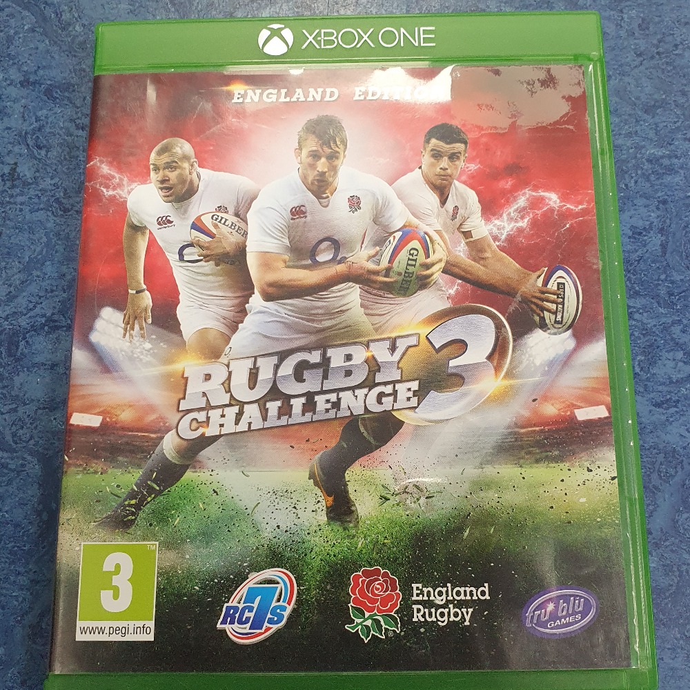 Microsoft Xbox one Xbox One Game Rugby Challenge 3 England Edition ...
